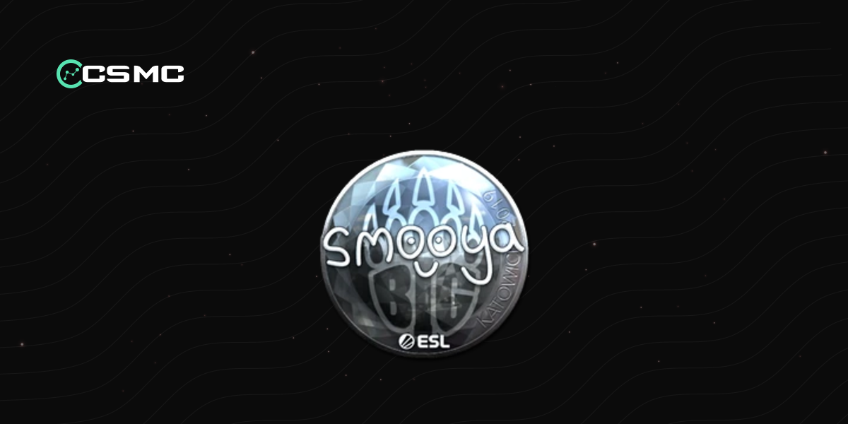 Sticker | smooya (Foil) | Katowice 2019 - Price, Info & Where to Buy in CS2