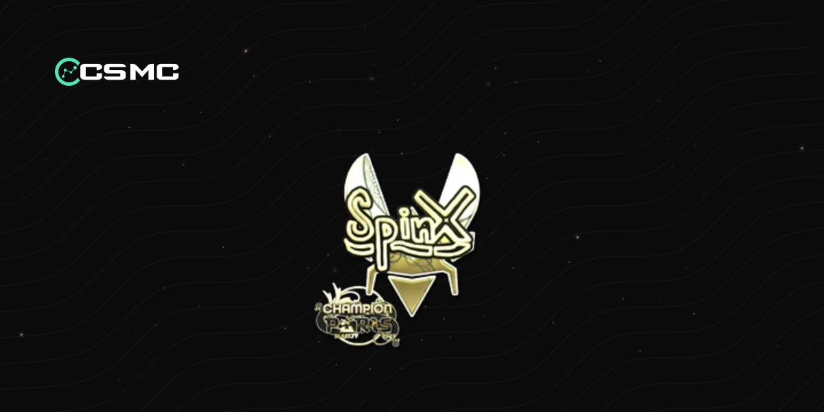 Sticker | Spinx (Gold, Champion) | Paris 2023 - Price, Info & Where to ...