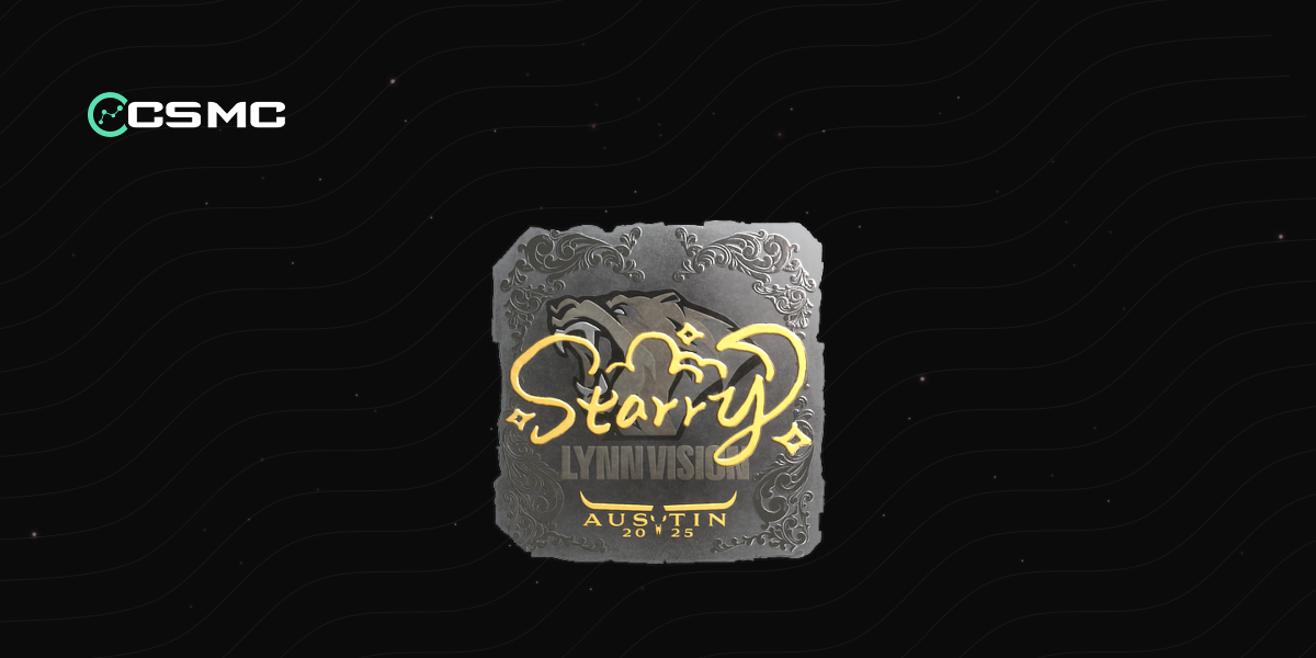 Sticker | Starry (Foil) | Austin 2025 - Price, Info & Where to Buy in CS2