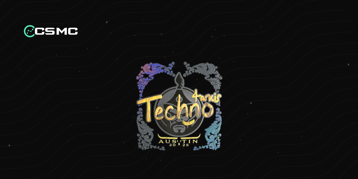Sticker | Techno4K (Holo) | Austin 2025 - Price, Info & Where to Buy in CS2