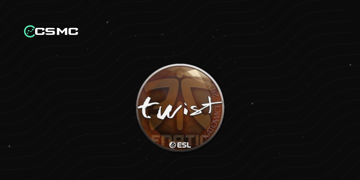 Sticker | twist | Katowice 2019 - Price, Info & Where to Buy in CS2