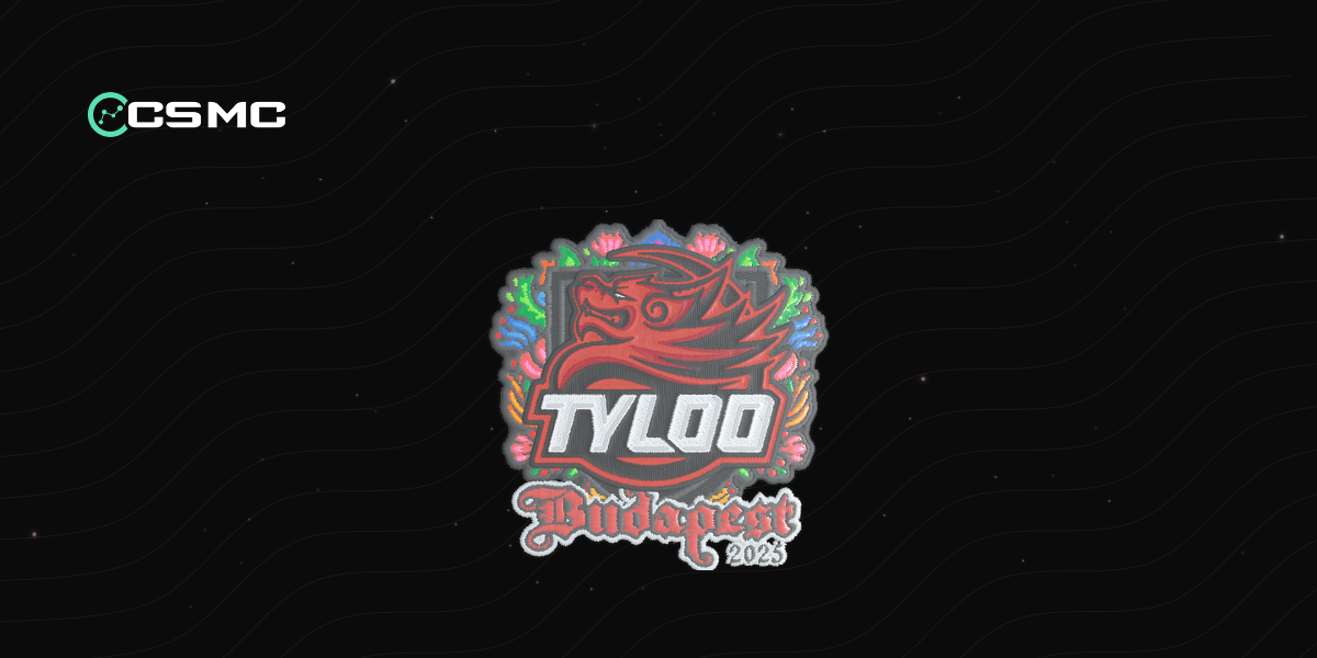 Sticker | TYLOO (Embroidered) | Budapest 2025 - Price, Info & Where to ...