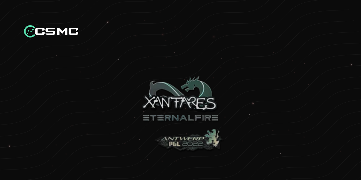 Sticker | XANTARES | Antwerp 2022 - Price, Info & Where to Buy in CS2