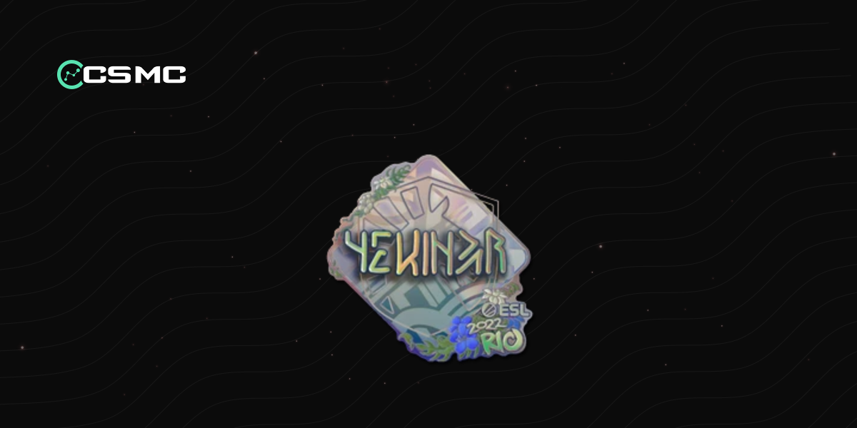 Sticker | YEKINDAR (Holo) | Rio 2022 - Price, Info & Where to Buy in CS2