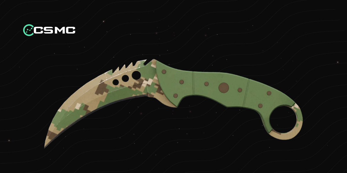 Talon Knife | Forest DDPAT - Price, Info & Where to Buy in CS2
