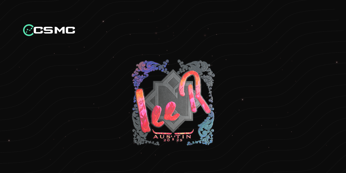 Наклейка | 1eeR (Holo) | Austin 2025 цена, купить, сколько стоит