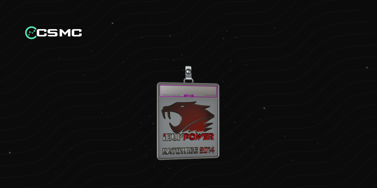 Sticker Slab | iBUYPOWER (Foil) | Katowice 2014 цена, купить, сколько стоит