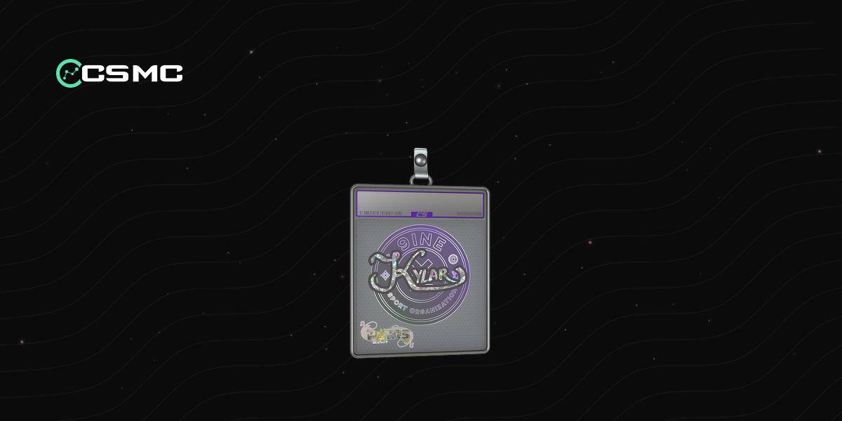 Sticker Slab | Kylar (Glitter) | Paris 2023 цена, купить, сколько стоит