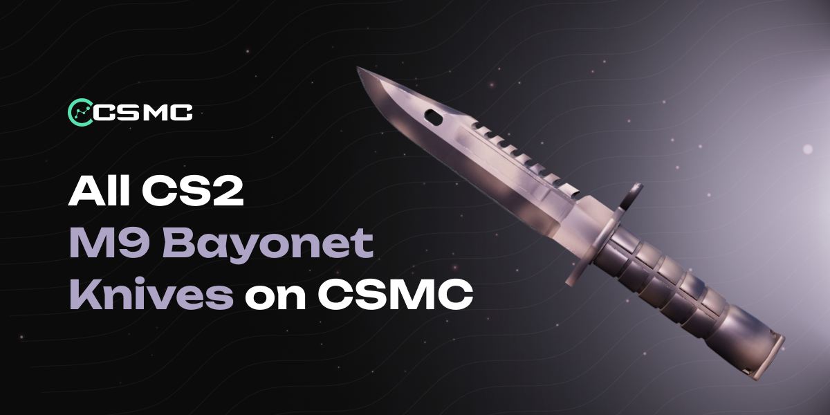All CS2 M9 Bayonet Skins – Prices, Info & Where to Buy